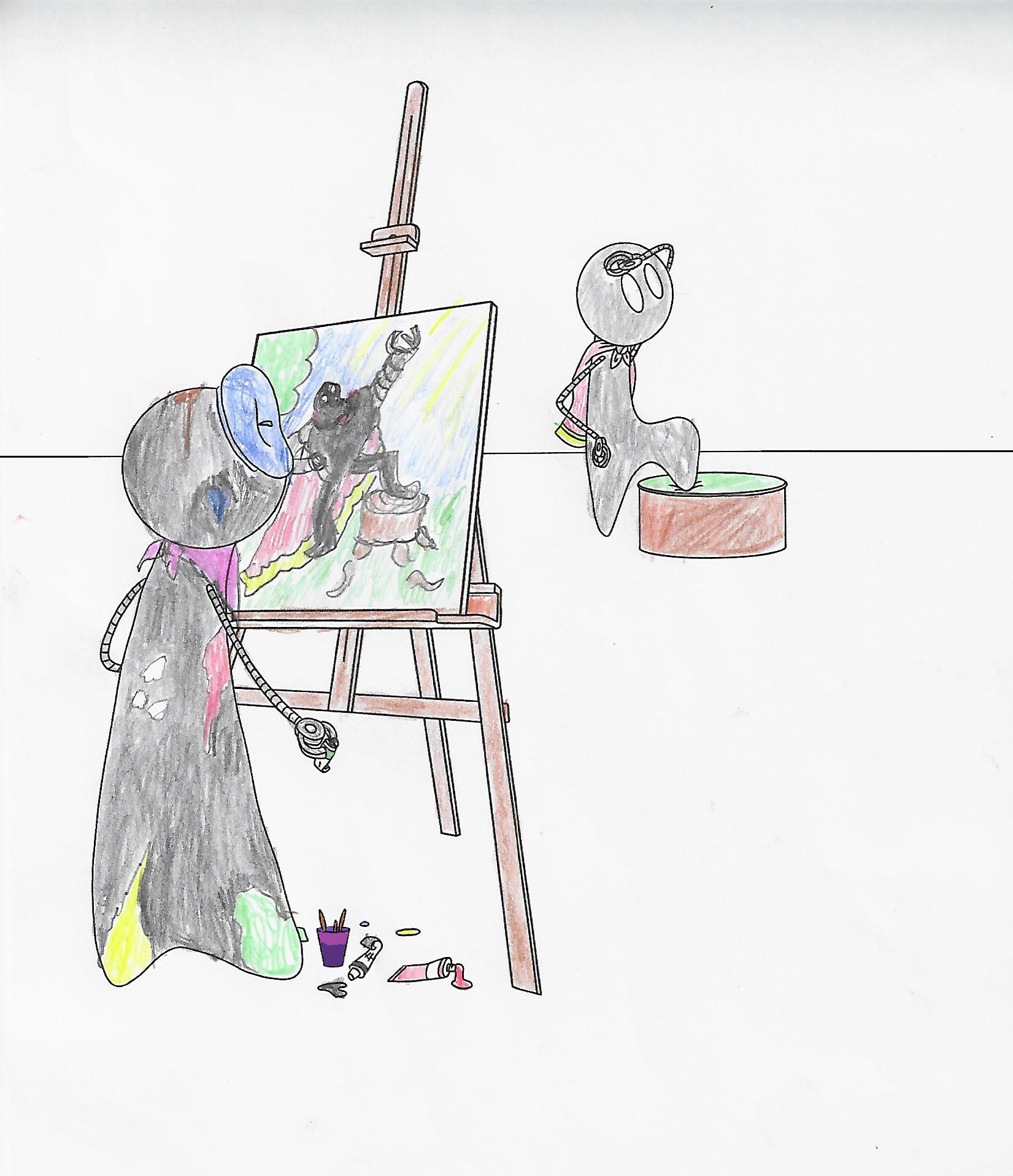 Excelsius — Painter Taleoid (from Dukki’s coloring book) – Tale Foundry